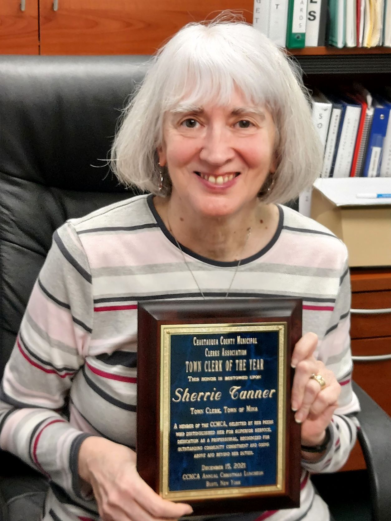 Mina Town Clerk Receives Association Award | News, Sports, Jobs - Post ...